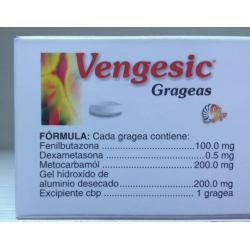 VENGESIC 20 TAB - Farmacia Del Niño - PHARMACY ONLINE IN MEXICO OF ...
